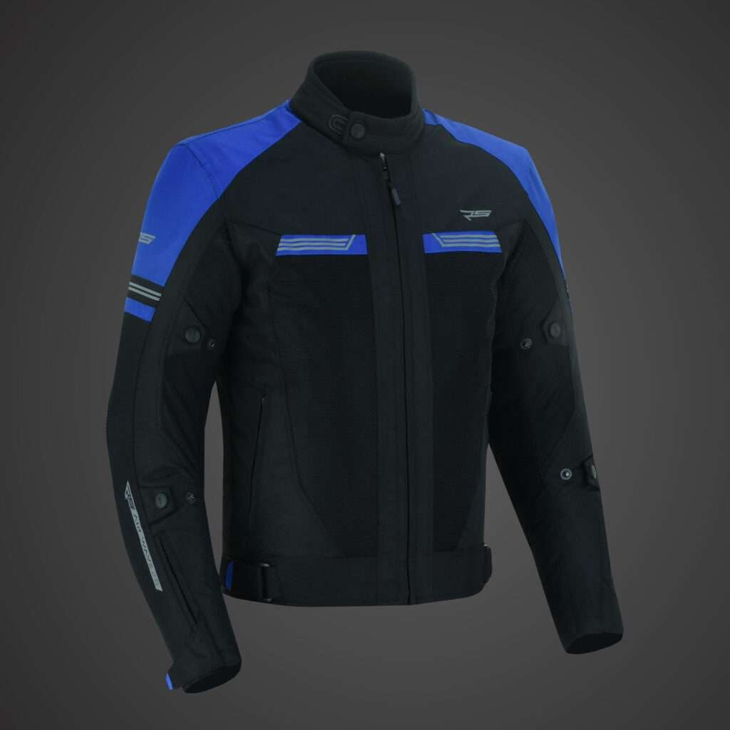 AIR WAVE 2.0 MOTORCYCLE TEXTILE SUMMER MESH JACKET FOR MEN - RS Motosports