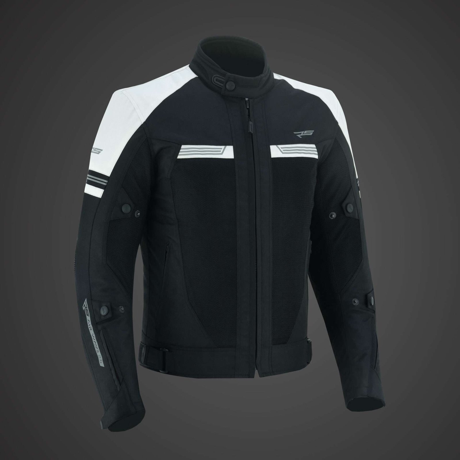 AIR WAVE 2.0 MOTORCYCLE TEXTILE SUMMER MESH JACKET FOR MEN - RS Motosports